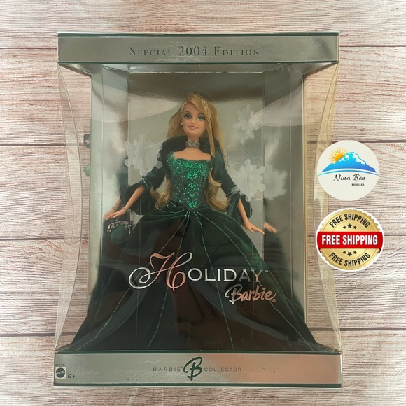 Barbie | Toys | 204 Mattel Special Edition Holiday Barbie Doll B5848 ...